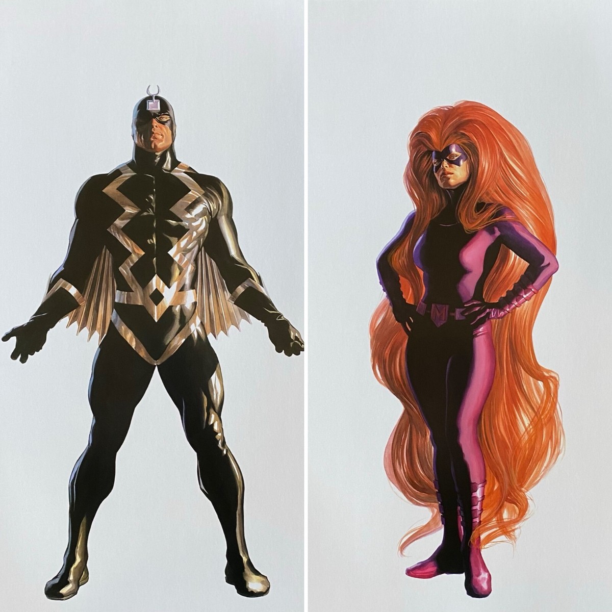 Marvel Medusa And Black Bolt