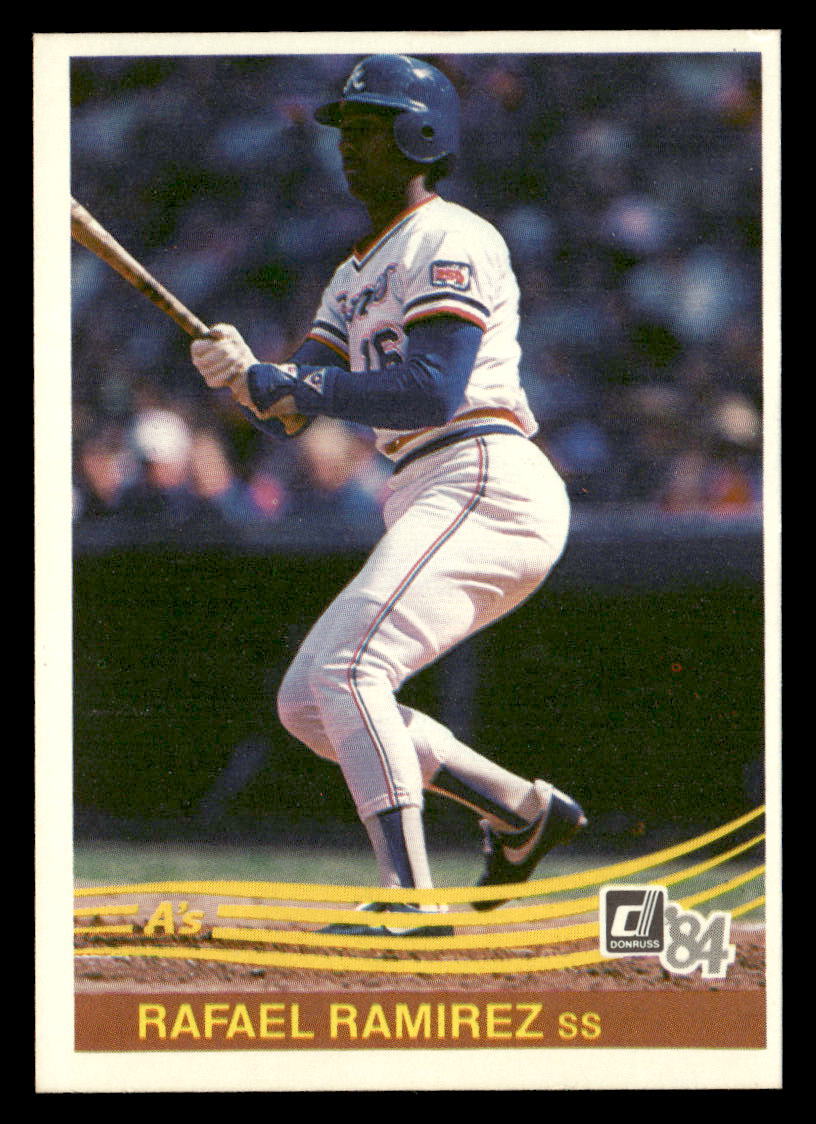 Rafael Ramirez 1984 Donruss Card #589 Atlanta Braves | eBay