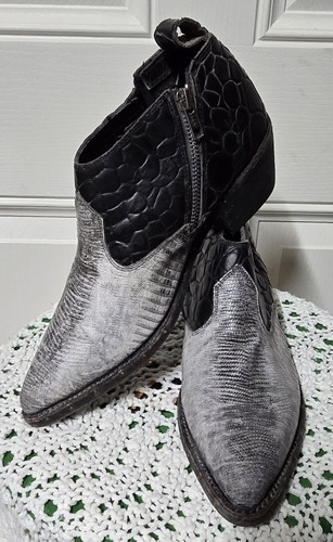 FREE PEOPLE FARYL ROBIN Ankle Bootie Size 9 Leather Westley Star ...