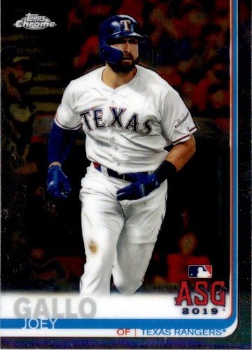 2019 Topps Chrome ASG 2019 Joey Gallo . Texas Rangers #95 | eBay