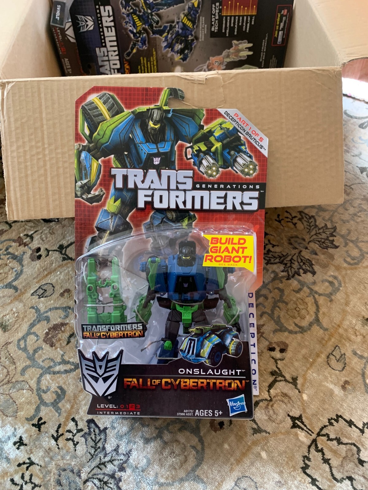Hasbro TRANSFORMERS Fall Of Cybertron FOC Deluxe Bruticus 5pcs Set | eBay