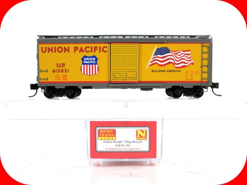 N Scale **UP Building America** Box Car #612021 - Micro Trains NSE ...