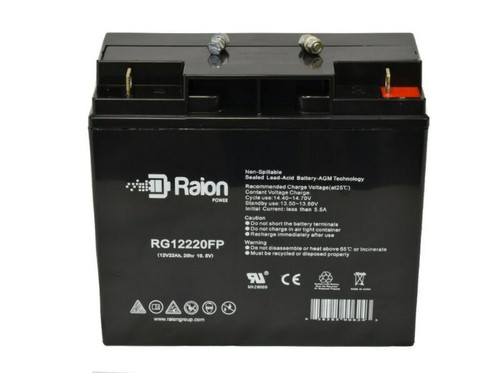 Raion Power 12V 22Ah OEM SLA Battery For B&B Battery HR22-12 ...
