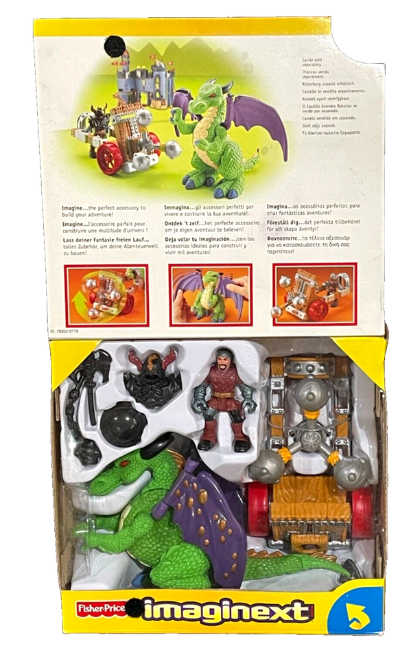 FISHER-PRICE Imaginext Battle Dragon Playset New in Box | eBay