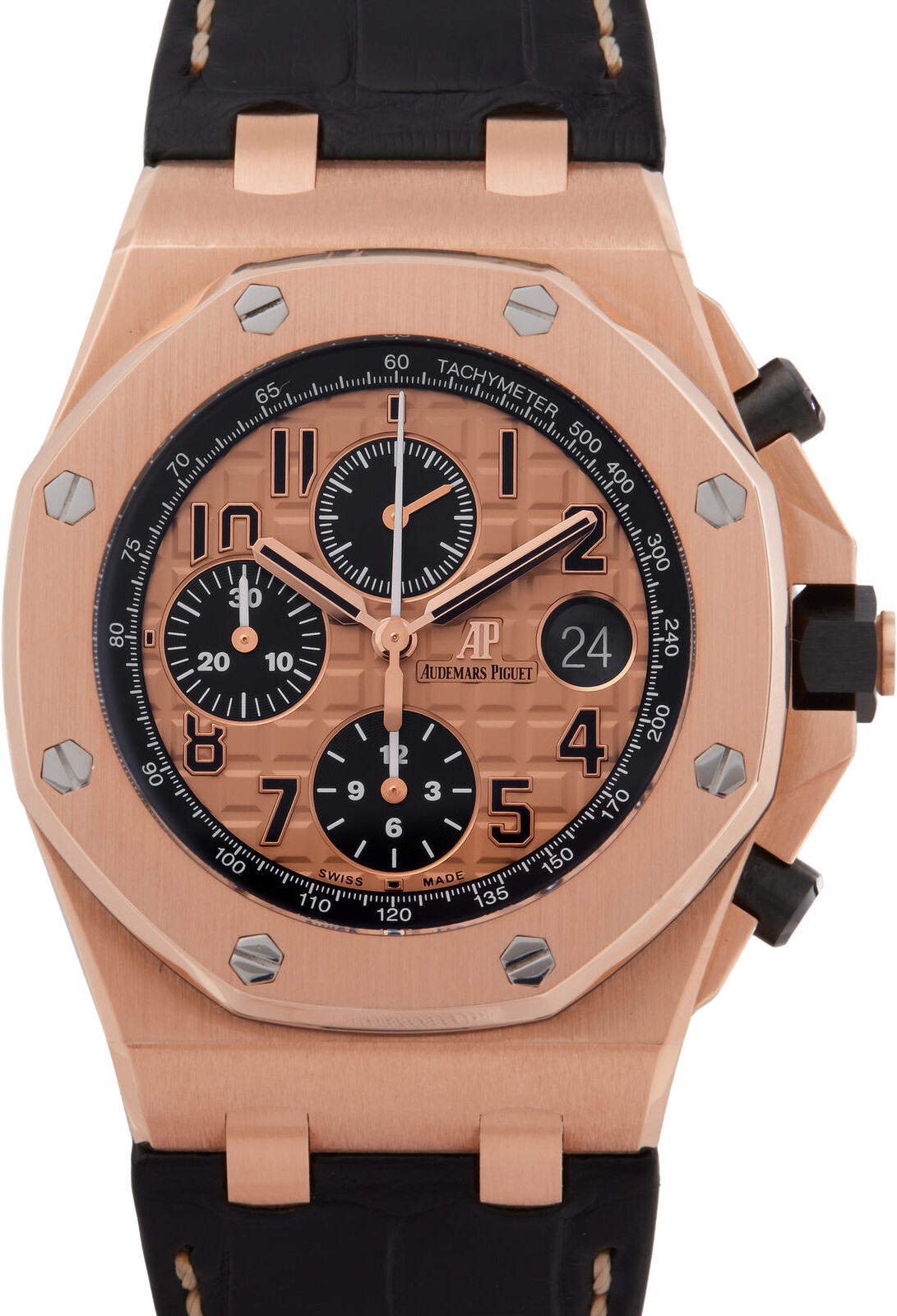 Audemars Piguet Royal Oak Offshore Champagne Men's Watch - 26470OR.OO ...