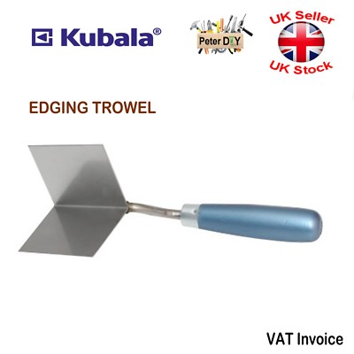 Edging Trowel Building 60x85mm 90 Degree Stainless Steel Tool EXTERNAL ...