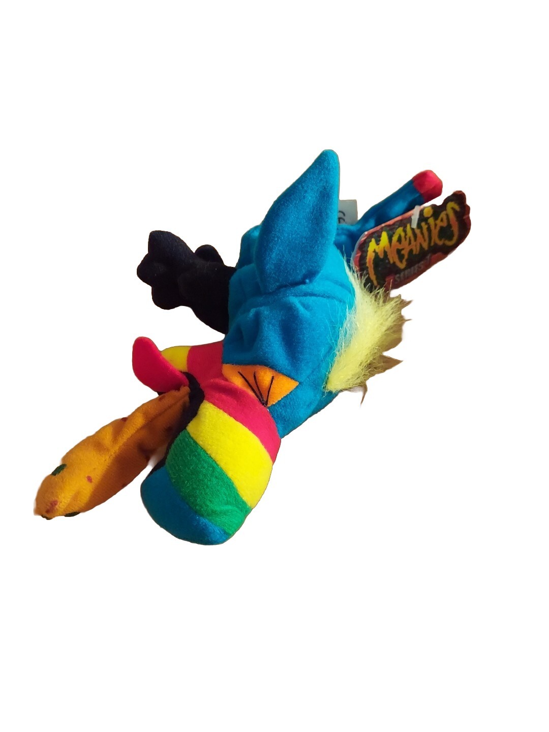 New Vintage 1997 Meanies Series 1 Hurley The Toucan 5" Mini Bean Bag ...