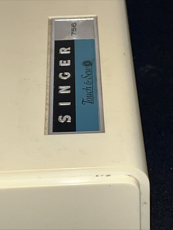Singer 756 Touch & Sew Sewing Machine Parts Case With Many Parts ...