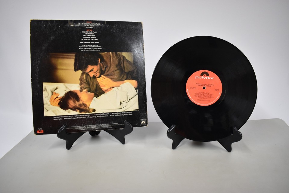 GIORGIO MORODER - AMERICAN GIGOLO SOUNDTRACK LP 12" VINYL (1980 ...