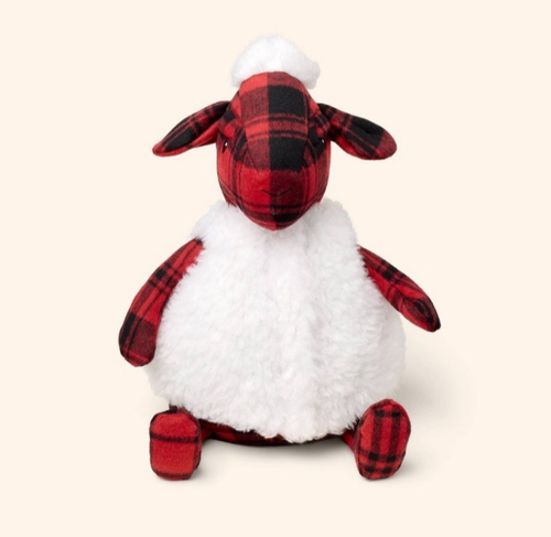 Woolrich x Target Buffalo Check Sheep Plush Faux Shearling Stuffed ...