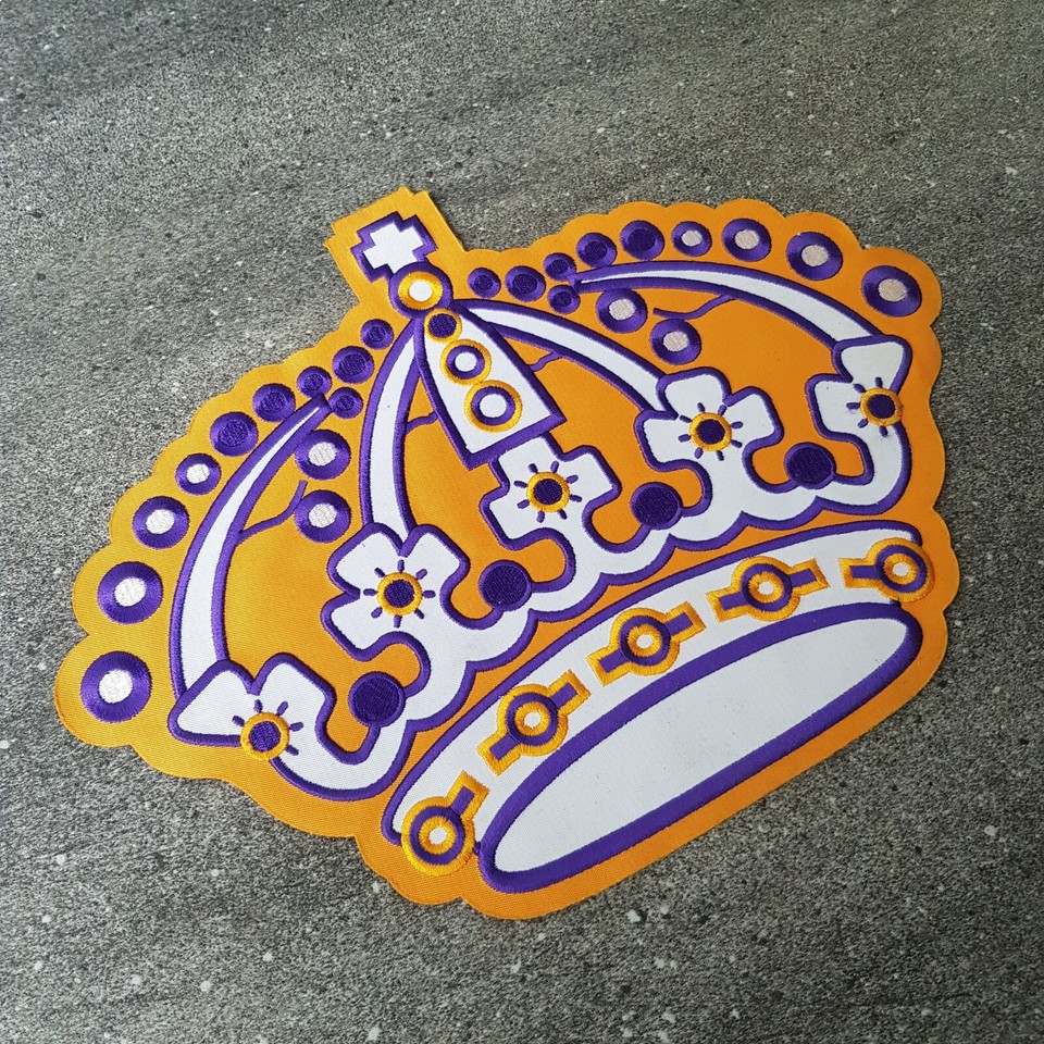 Patch Los Angeles Kings Crown Crest Badge Logo For Jersey Jacket | eBay