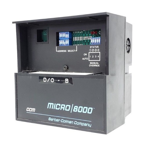 BARBER COLMAN CCM-8202 MICRO 8000 INPUT INTERFACE W/ BASE 24VAC 50/60HZ ...