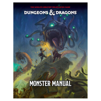 Dungeons & Dragons Monster Manual (2024, Standard Cover, 5th Edition ...