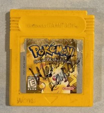 Pokémon Yellow Version Special Pikachu Edition (Nintendo Game Boy, 1999 ...