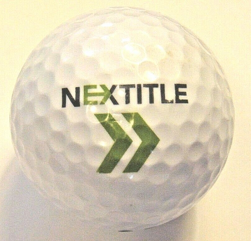 NexTitle Logo Golf Ball Nike NDX Heat Company Logo Ball | eBay