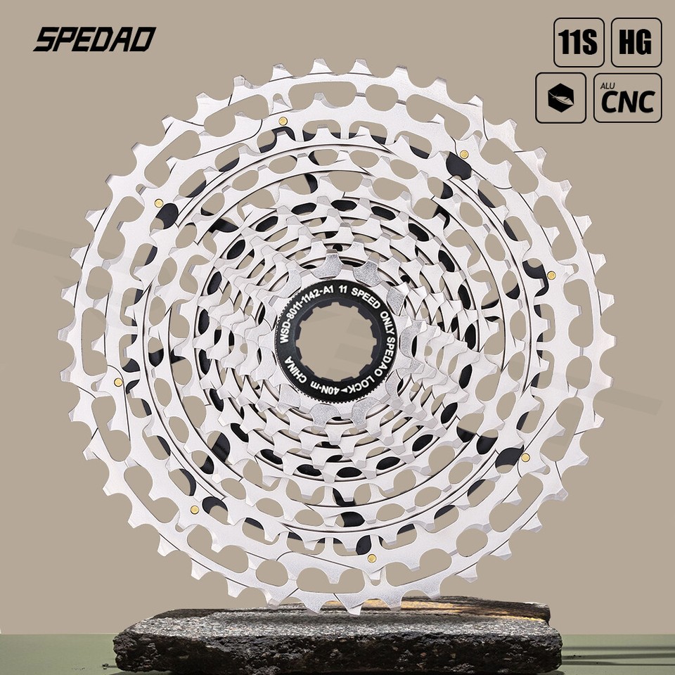 11 speed 11-42T Mountain Bicycle Cassette Aluminum Steel Bike Freewheel ...