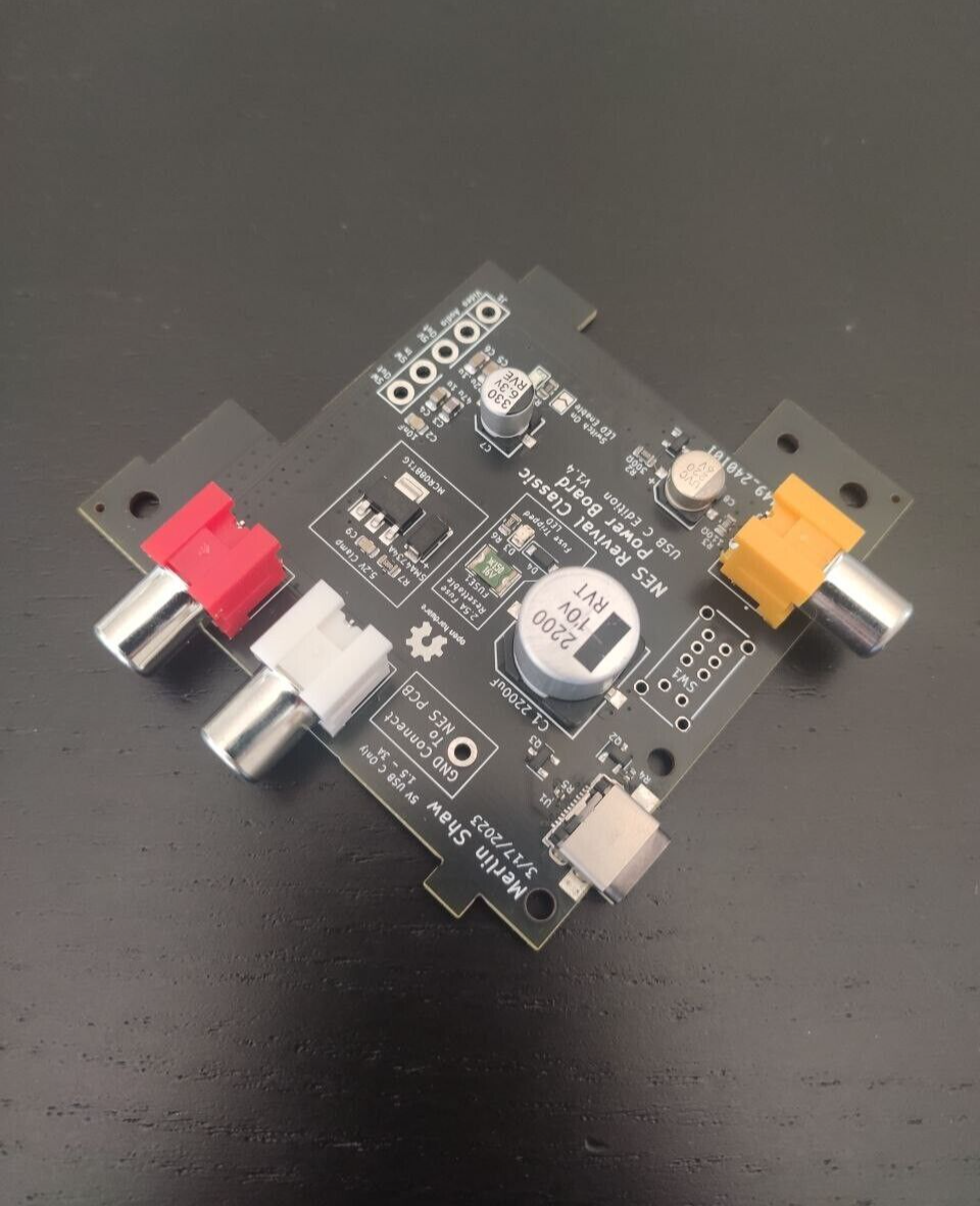 Nintendo NES Revival Classic Power Board reemplazo placa alimentacion ...