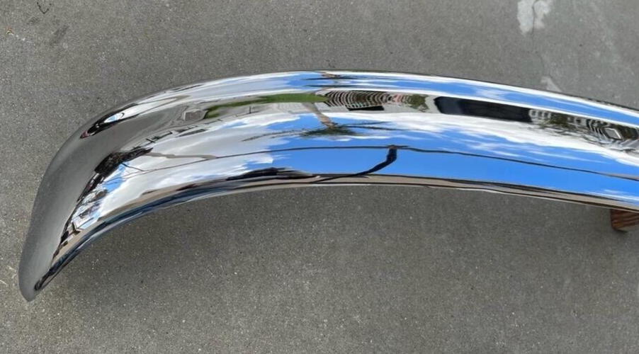 1950 S Plymouth Front Impact Bumper | Triple Plated Chrome | Genuine ...