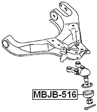 Lower Control Arm Ball Joint Boot Fits Chrysler 54417-4BA00, 54529 ...