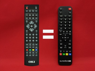 REPLACEABLE Remote Control for OKI LED TV // TV Model: V32N-FHTUV | eBay