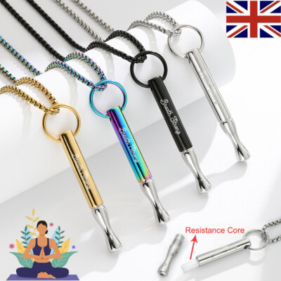 Anti Vaping Necklace, Quit Smoking with Breathlink, for Fidget Stress ...