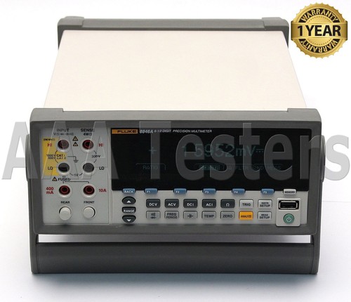 Fluke 8846A 6.5 Digit Precision Multimeter 120V USB CAT I 1000 V CAT II ...