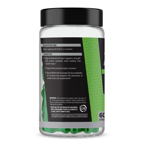 ANABOLIC WARFARE PROJECT HULK Protein Synthesis Strength Lean Mass 60 ...