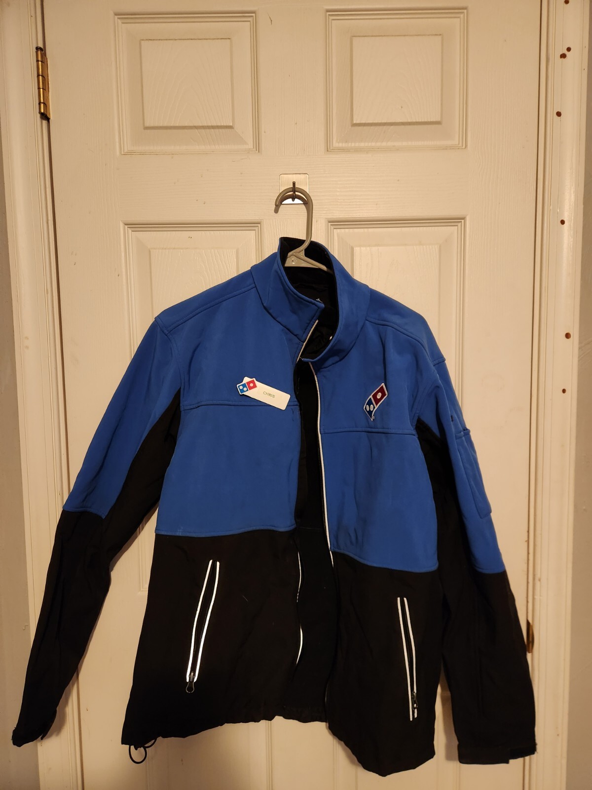 Dominos Pizza Insulated Delivery Jacket Coat Mens Med… - Gem