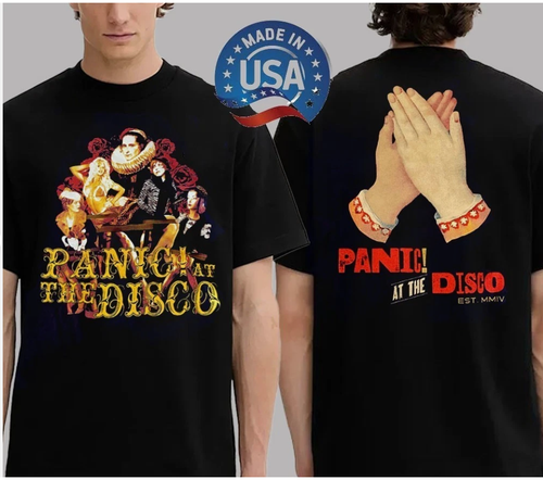 Panic! At The Disco Tour Merch 2025 When We Were Young Festival T-Shirt ...