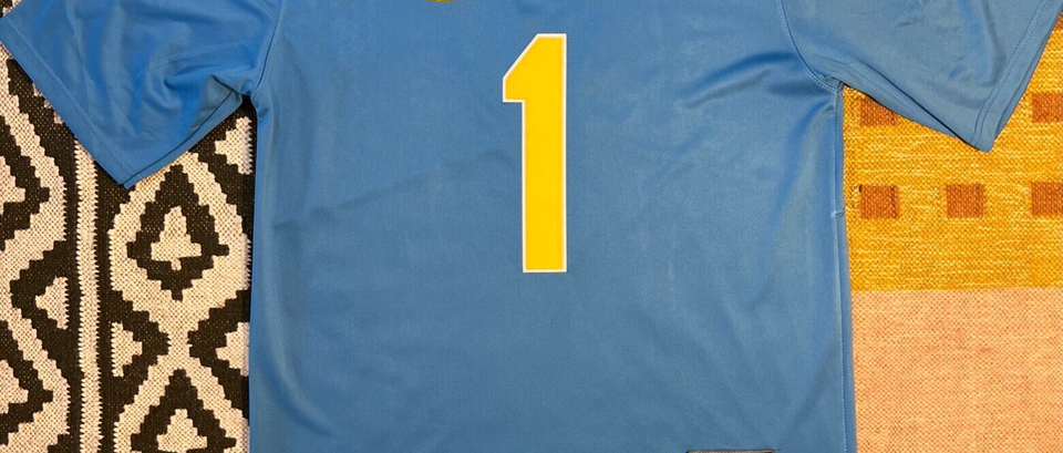 Larry Fitzgerald Signed Autograph Pittsburgh Panthers NCAA Jersey NFL ...