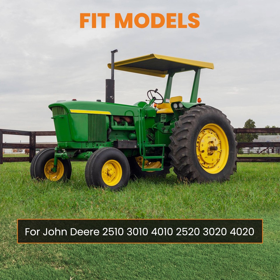 Black Heavy-Duty Step Extension for John Deere 2510/3010/4010/2520/3020 ...