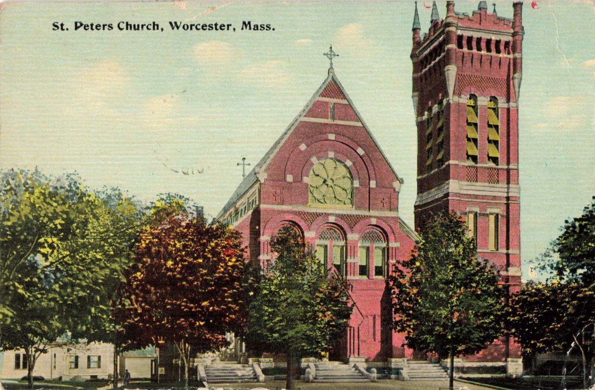 St Christophers Church Worcester Massachusetts St. John's Catholic