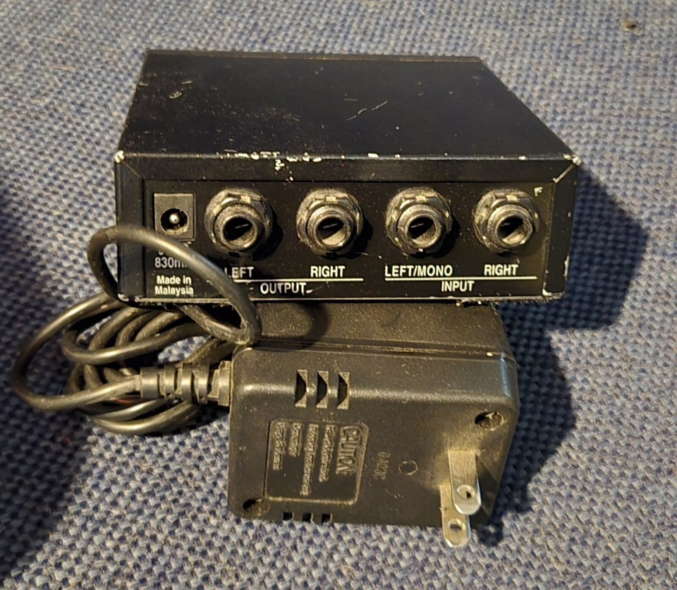 ALESIS PICOVERB COMPACT EFFECTS PROCESSOR WITH ORIGINAL POWER SUPPLY | eBay