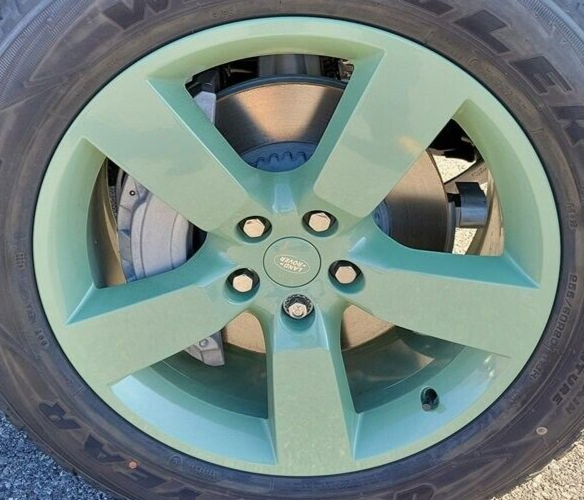 2020+ Land Rover Defender L663 20" x 8.5" Luna Grasmere Green 5 Spoke ...