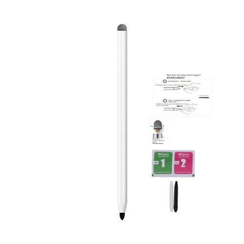 Universal Pencil Dual Head Touch Capacitive Screen Stylus Pen For I-pad ...