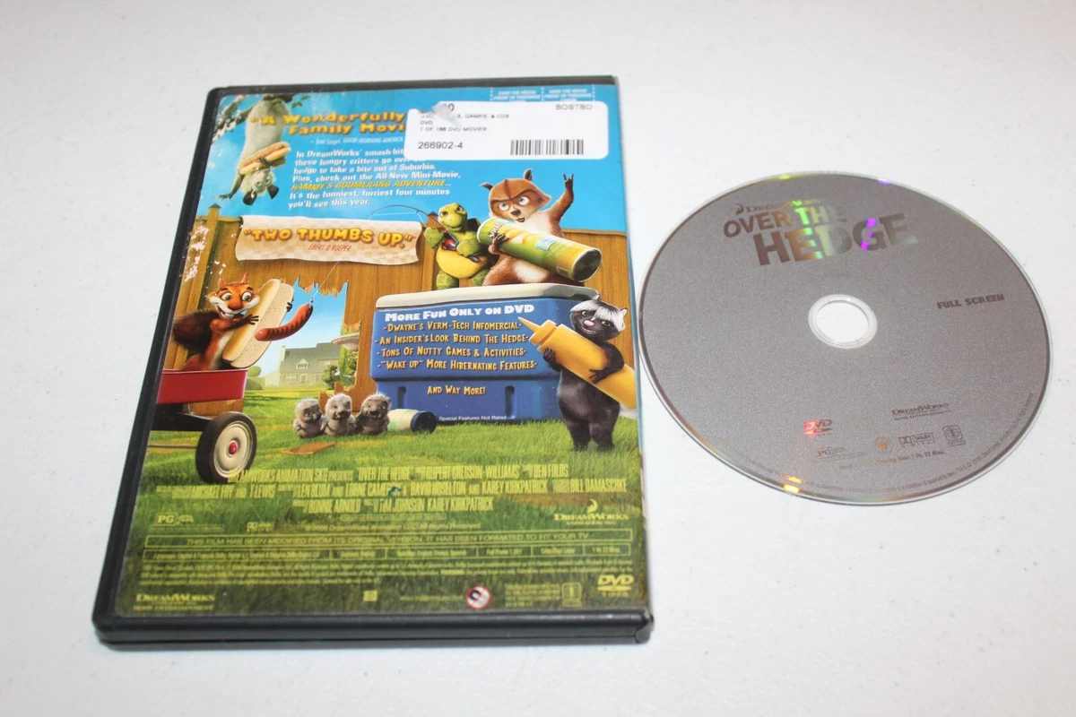 Over The Hedge Dvd Ebay