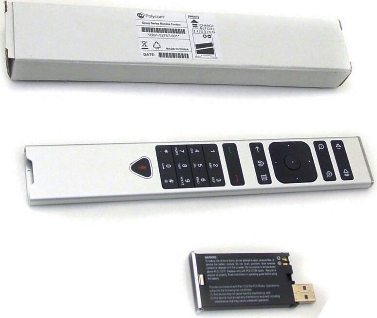 Polycom Remote control Real Presence Group series 300, 500, 700. NEW | eBay