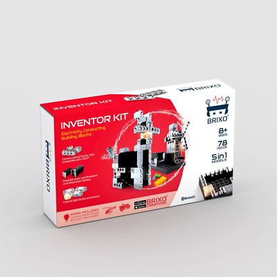 Brixo Inventor 78 Piece Kit - Electric Building Blocks | eBay