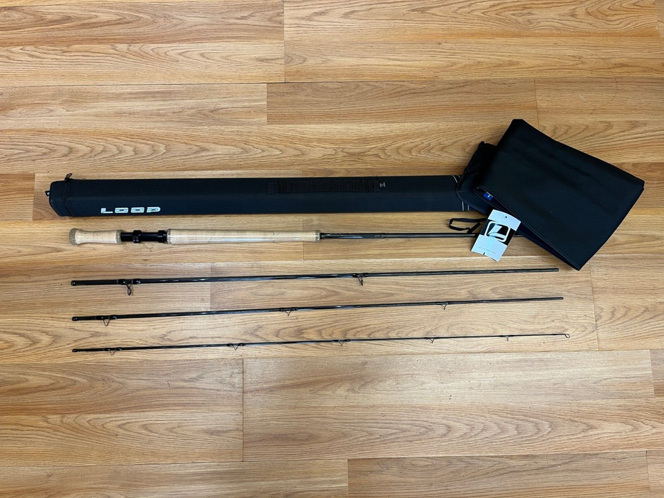Brand New Medium Fast Action Loop Opti Nxt Double-Hand Rod 12'4 7WT 4PC ...