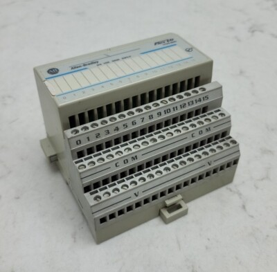 Allen Bradley 1794-IB16/A Flex I/O 16-Point Input Module w/ 1794-TB3/A ...