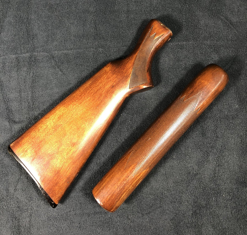REMINGTON 1100 Shotgun Wood Stock Set Buttplate 12 Gauge 20 | eBay