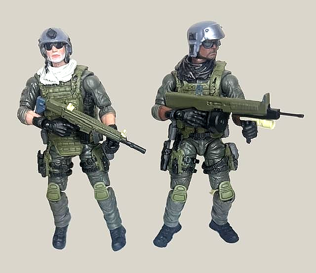Custom Joy Toy 1:18 Scale NATO Peacekeeping Special Forces Recon Unit ...