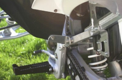 KFX450 KFX 450R HEP Products aluminum rear fender brackets - new | eBay