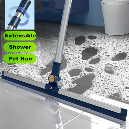 Extensible Floor Squeegee Household Silicone Wiper Magic Broom Mop for ...