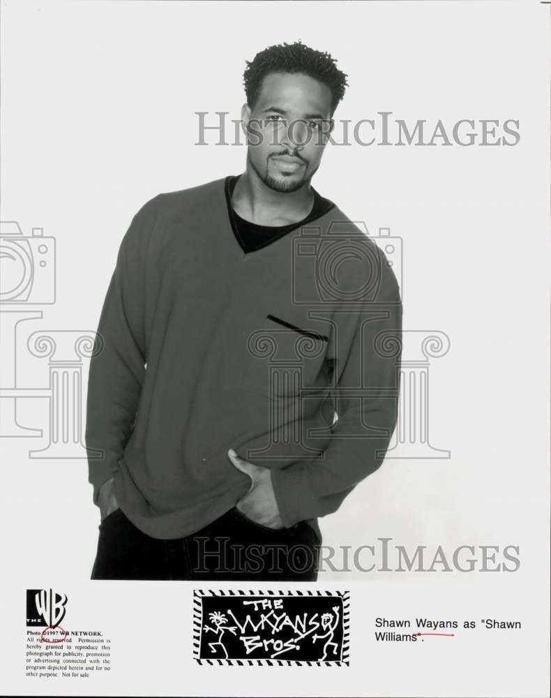 1997 Press Photo Shawn Wayans as Shawn Williams in "The Wayans Bros ...