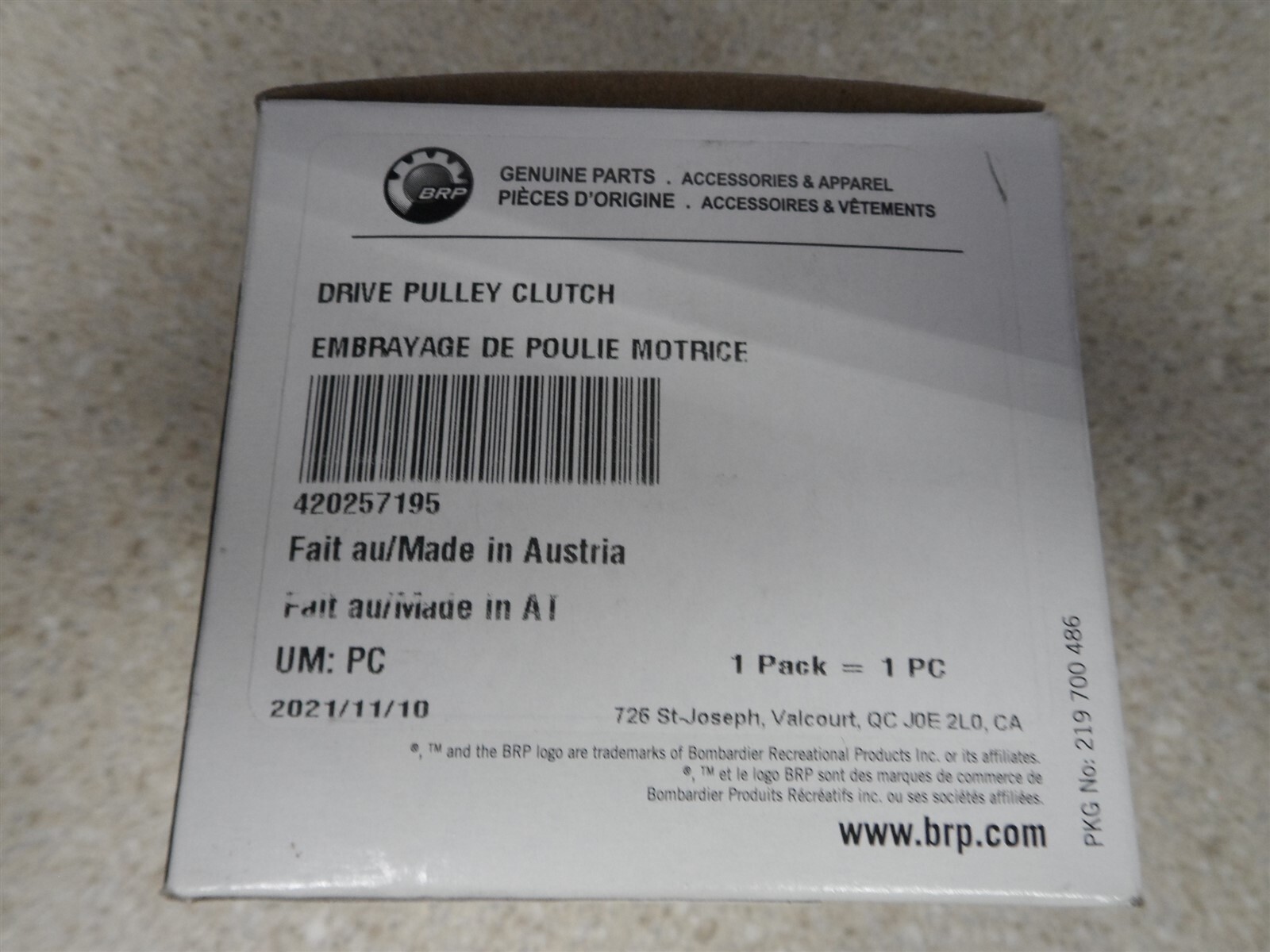 NOS OEM BRP Can-Am Drive Pully Clutch 2004-22 ATV Outlander/Traxer ATV ...