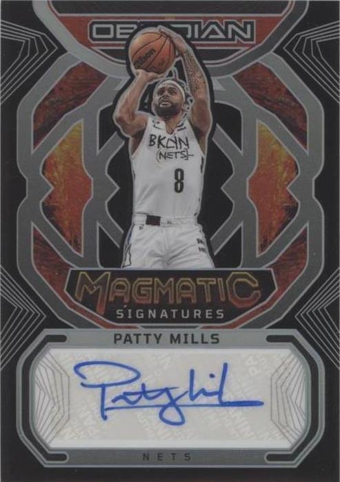 2022-23 Panini Obsidian - Magmatic Signatures Patrick Mills #MS-PMB /99 ...