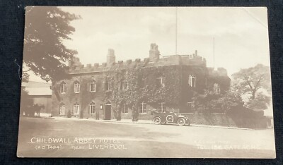 childwall abbey hotel liverpool postcard UK England Vintage Postcard | eBay