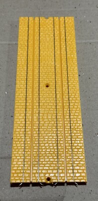 1x AURORA Lock & Joiner Tjet COBBLESTONE HO SLOT CAR 9" Straight Track ...