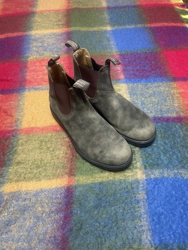 Blundstone 585 Chelsea Boot Rustic Brown US mens Size 9.5 | eBay